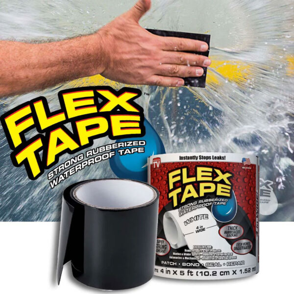 FlexTape Αδιάβροχη Μονωτική Ταινία για Ρωγμές (1,5cmX10cmX150cm ...
