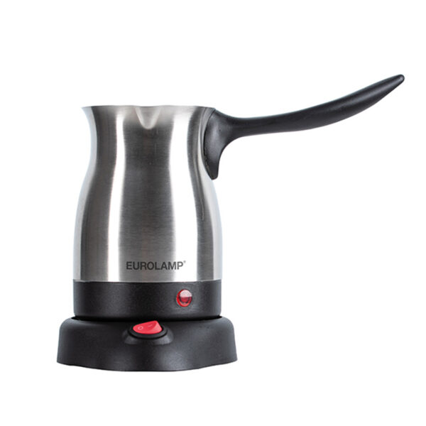 EuroLamp Επιτραπέζιο Ηλεκτρικό Μπρίκι 800W (600ml, inox) - 300.70008 ...